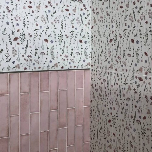 Wildflower Rose Matt Decorated Ceramic -IM-0026232 - 600x300 Original ...